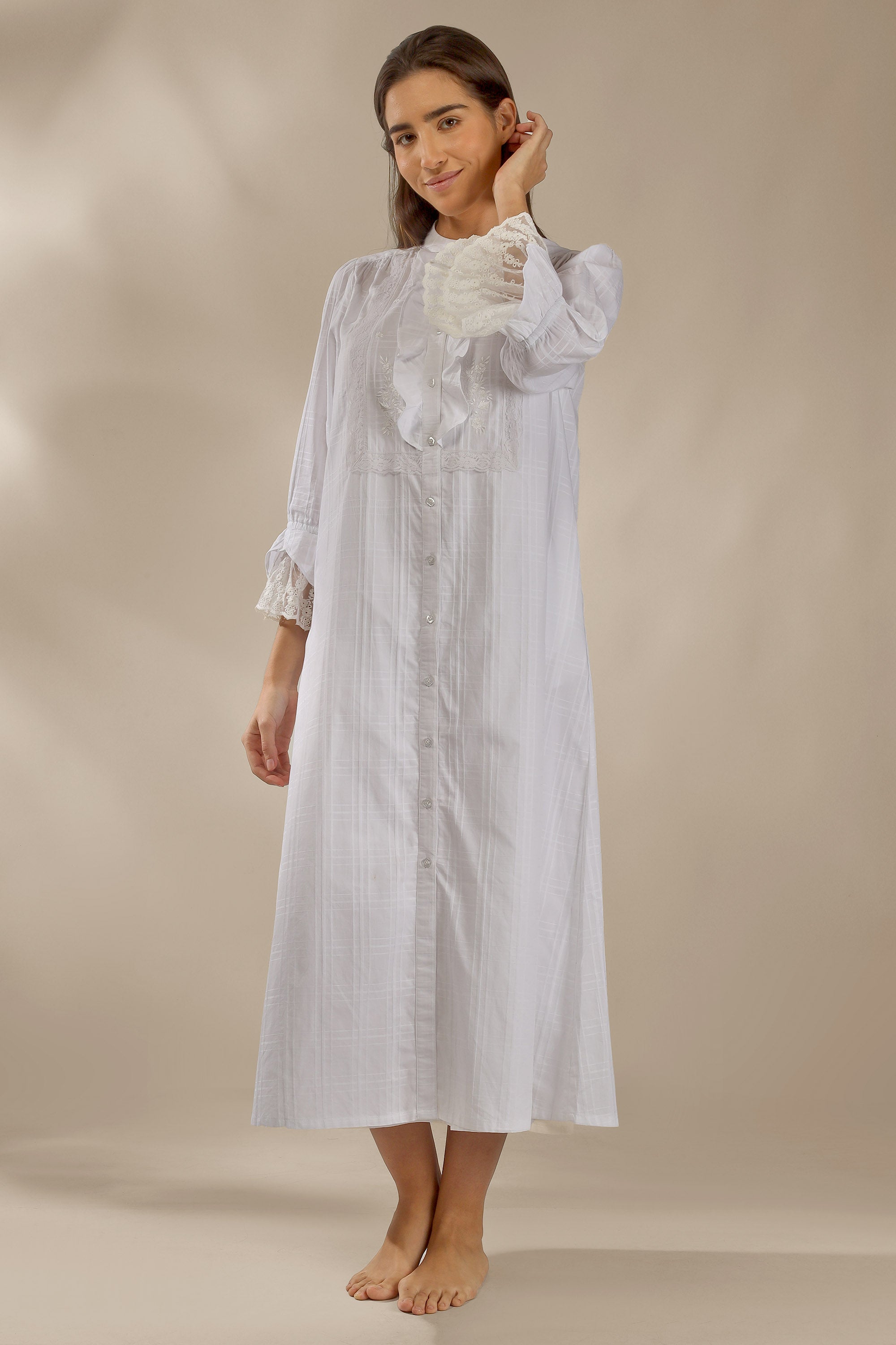 Isha Borah In Victoria Nightdress & Gown: Shop Lace Nightgowns – After Dark