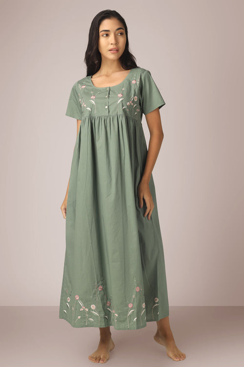 Shop Cotton Nighty Online, Nightwear For Ladies, Night Suit – After Dark