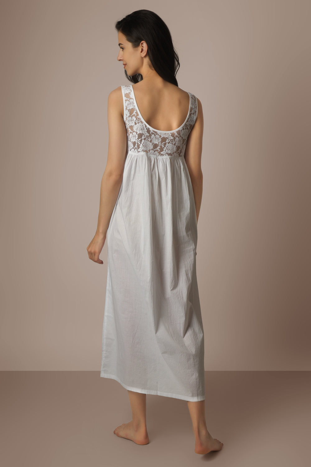 Maria Night/Lounge Dress: Shop Comfortable Cotton Nightgowns – After Dark